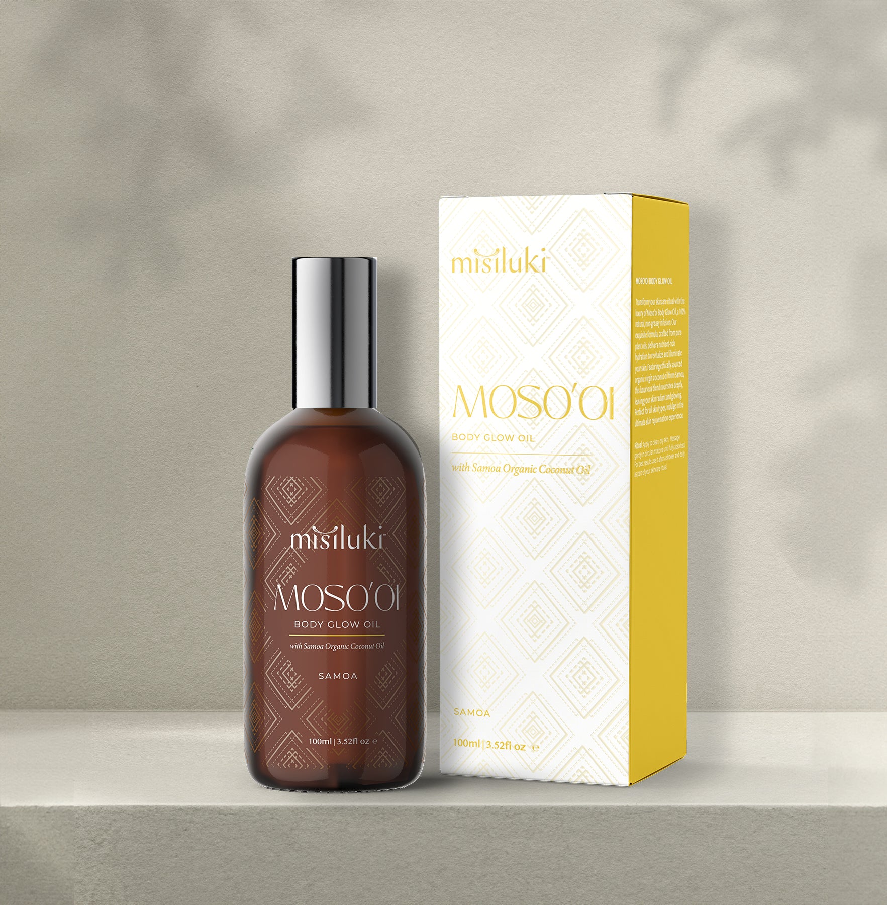 Moso’oi Body Glow Oil – Misiluki Skincare